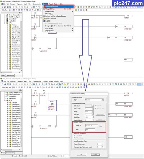 Weintek Hmi And Plc Delta Ethernet Communication Tutorial