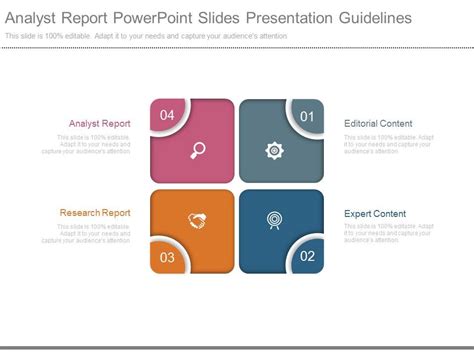 Analyst Report Powerpoint Slides Presentation Guidelines
