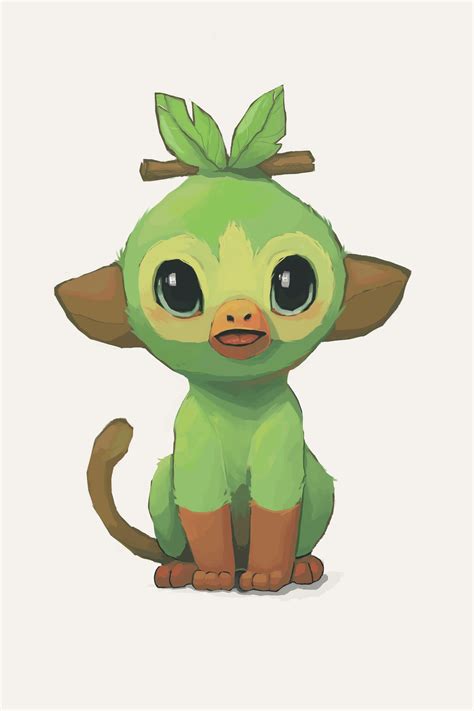 I Painted My Chosen Gen 8 Starter Rpokemon