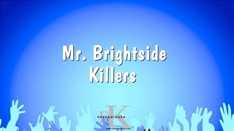 Mr Brightside Killers Karaoke Version Youtube