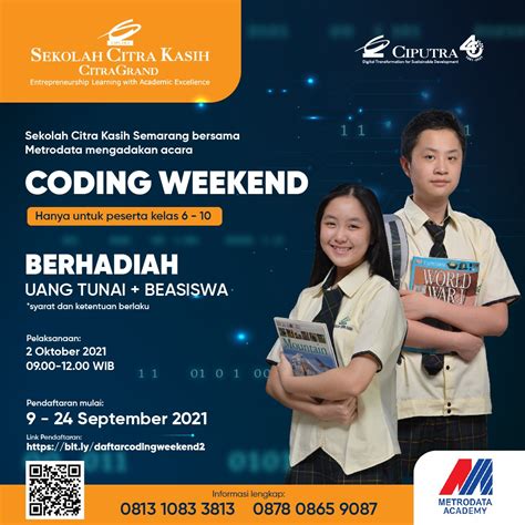 coding weekend sekolah citra kasih