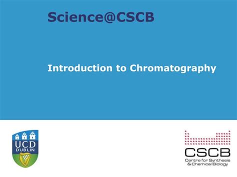 Introduction To Chromatography Ppt Ppt
