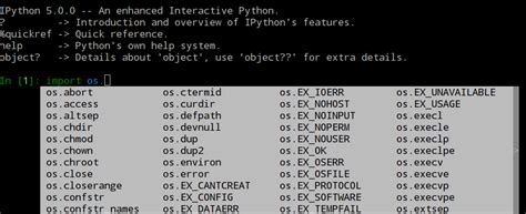 Python Command Completions Are Invisible In Ipython 50 Stack Overflow