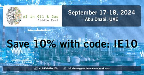 Industry Events Ai In Oil And Gas Middle East Conference