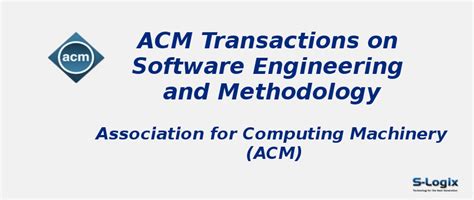 Software Engineering And Methodology Impact Factor S Logix
