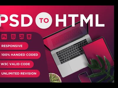 A Pixel Perfect HTML Design PSD Adobe HTML Bootstrap Responsive Template Upwork