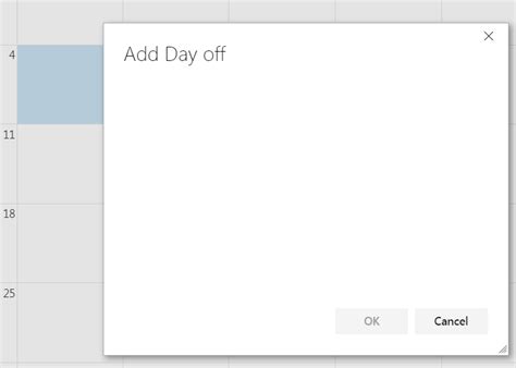 Azure Devops Calendar Is Not Allowing To Use Add Days Off Stack Overflow