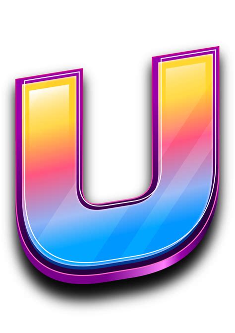 Colorfull Modern Letter In 3d Style Text Effect 13643504 Png