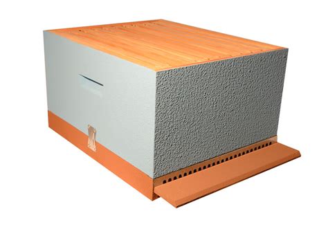 Colmena Langstroth Pintada Con Alza Colmenas Apierlea