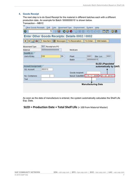SAP Automatic Batch Determination PDF