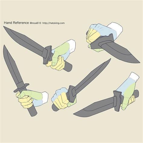 Knife Holding Drawing References Knife Drawing Hand Drawing