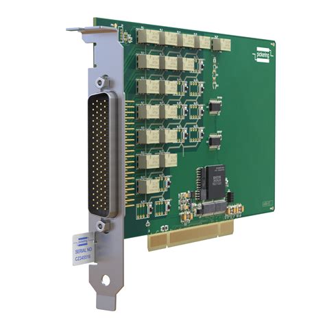 PCI General Purpose Relay Card 16xSPDT 2A 50 131A 001