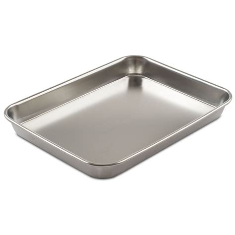 Stainless Steel Ractangular Ss Tray For Chemical Laboratory Size 8 X