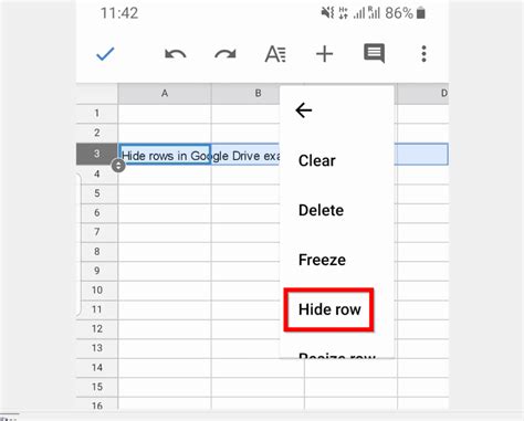 How To Hide Rows In Google Sheets From PC Or The App