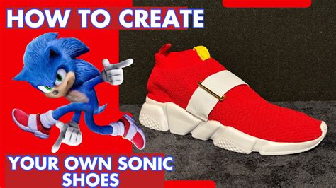 Creating Sonic The Hedgehog Inspired Shoes Cosplay Youtube