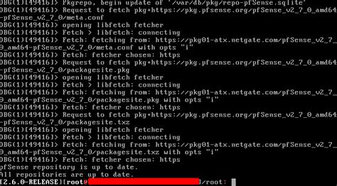 Error When Upgrading To Version 2 7 Netgate Forum