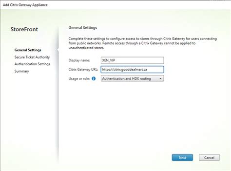 how to configure citrix adc with virtual apps cary sun