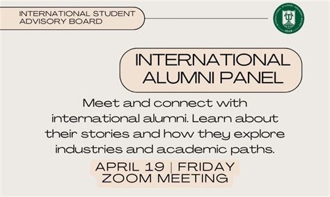 International Alumni Panel Tulane University Events