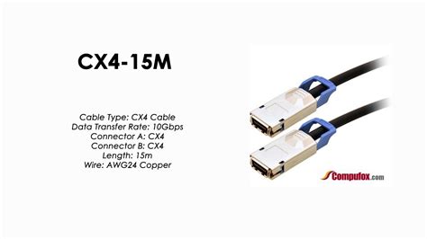 CX4 15M HP Compatible Belkin CX4 Infiniband 10Gb Ethernet Cable 15M YouTube