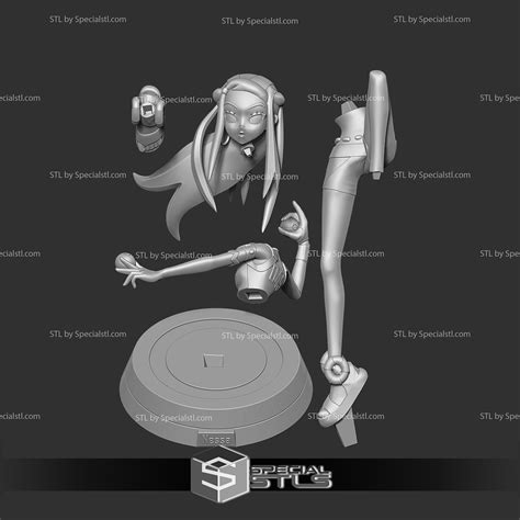 Nessa Pokemon Sword And Shield Stl Files Specialstl