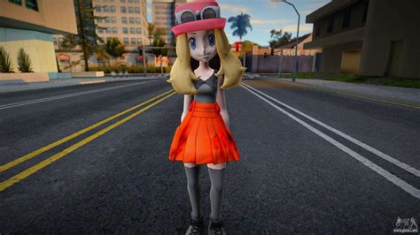 Pokemon Masters Ex Protagonist Serena Para Gta San Andreas