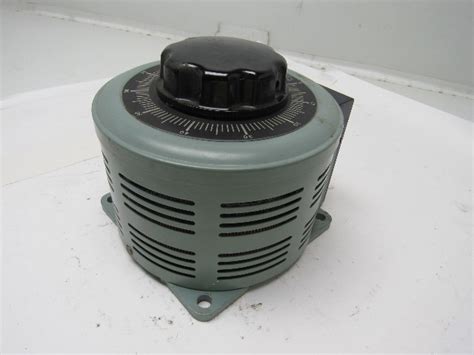 superior elec powerstat 126 variable voltage transformer 120v in 0 140v