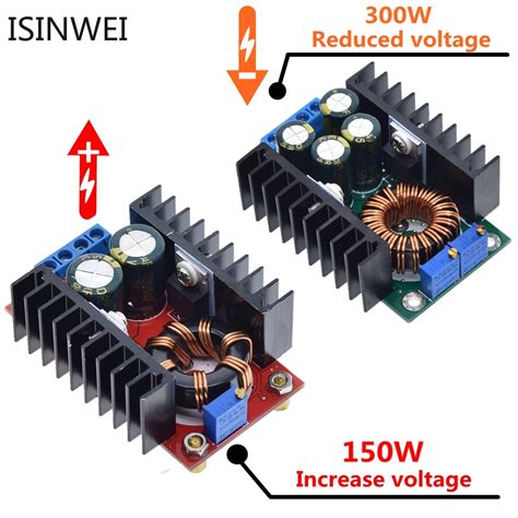 Dc Dc 9a 300w 150w Boost Converter Step Down Buck Converter 5 40v To 1 2 35v Power Module Xl4016