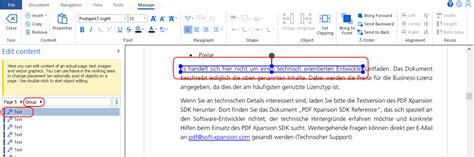 Edit PDF Texts