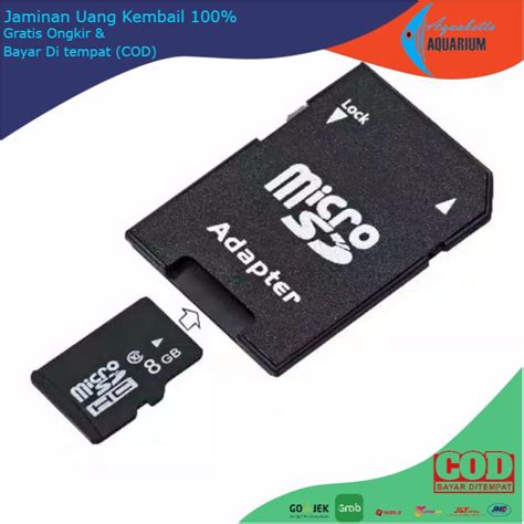 Jual Adapter Micro SD Card Original Adaptor Connector Konektor To Memory Reader Kamera Camera Hp