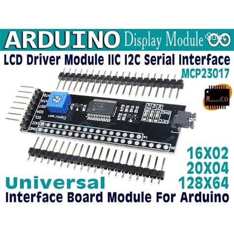 MCP V Expander LCD Driver Module For Arduino I C IIC Serial Interface
