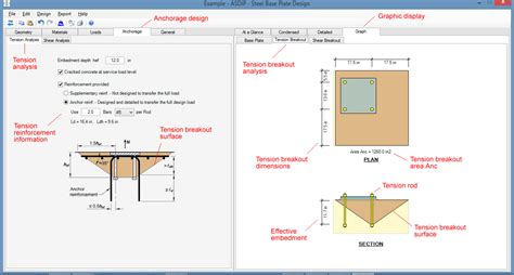 Circular Base Plate Design Spreadsheet — Db
