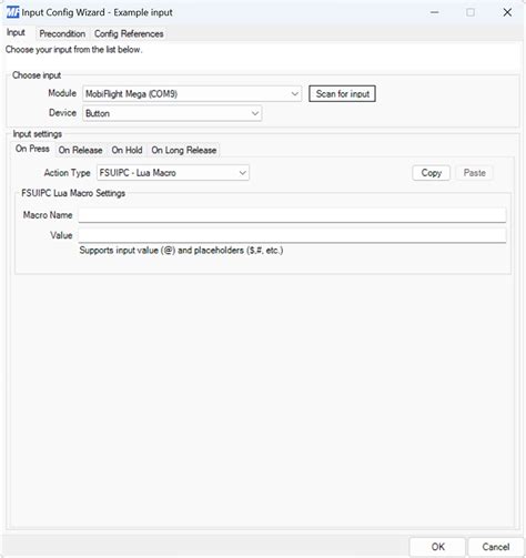 fsuipc lua macro mobiflight documentation