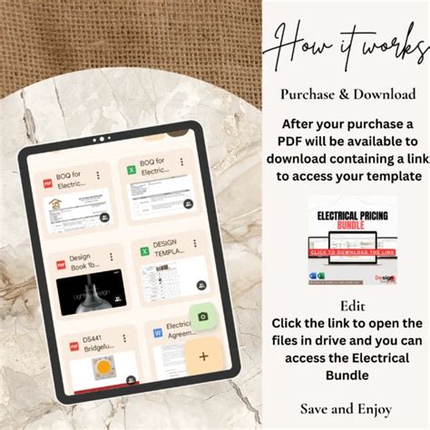 The Electrical Pricing Bundle Design Template Hub