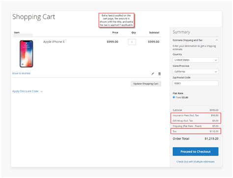 Magento 2 Extra Fee Extension Add Extra Charges At Checkout