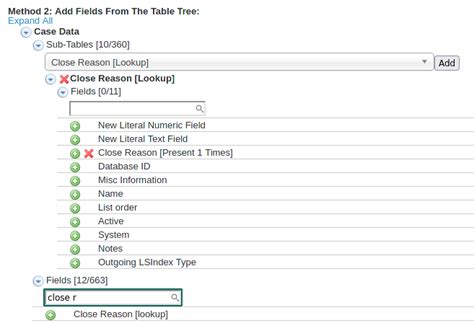 Editing Report Columns LegalServer Help
