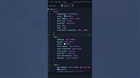 css button hover animation effects shorts youtube