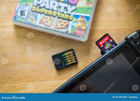 Bangkok Thailand December 22 2021 Inserting Mario Party