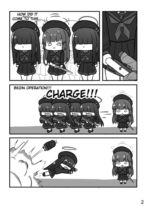 Miyu And Justice Task Force Member Blue Archive Drawn By Mecham Danbooru