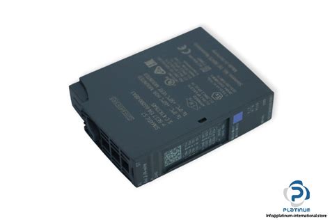 Siemens 6es7 134 6gd00 0ba1 Analog Input Module Platinum International