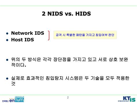 PPT 1 침입탐지시스템 IDS PowerPoint Presentation free download ID 3550528