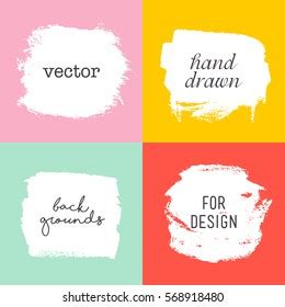 Vector Hand Drawn Elements Design Stock Vector Royalty Free Shutterstock