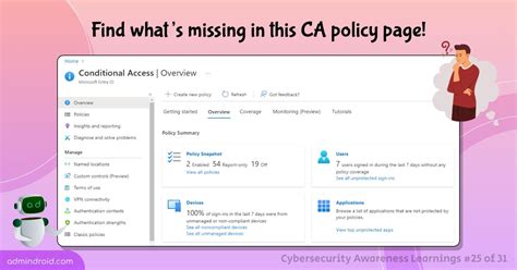jake admindroid on linkedin cybersecurityawarenessmonth microsoft365