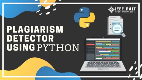 How To Make Plagiarism Detector Using Python Youtube