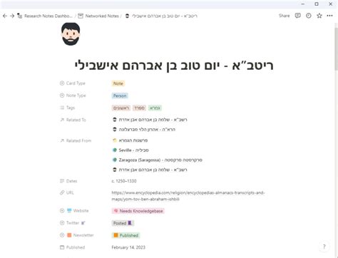 How To Set Up A Note Taking System In Notion R Dr Tamar Ron Marvin