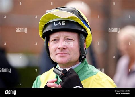 Jockey William Carson At Brighton Racecourse Brighton And Hove Picture Date Monday September