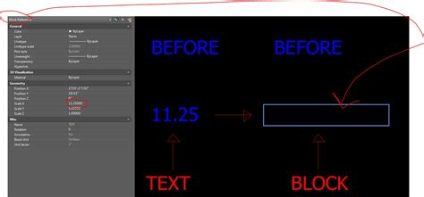 Solved Replace Text With Block And Transfer Value To Scale X Autodesk Community