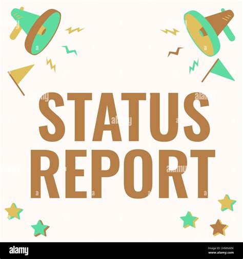 Conceptual Display Status Report Business Showcase Update Summary Of