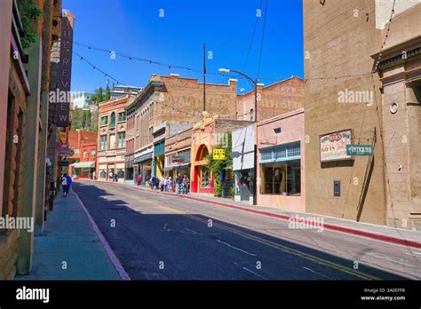 Discovering Downtown Bisbee Arizona Usa With Unique Shops And Art