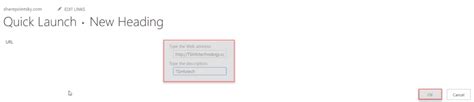 customize quick launch navigation in sharepoint spguides