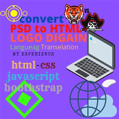 Convert Psd To Htmlcss With Bootstrap 5responsive To Website By